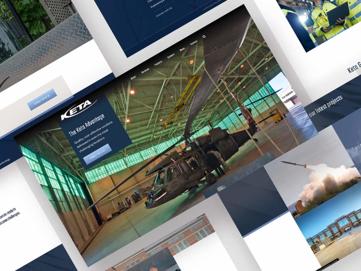 Web Design - Keta Group | Firefly Marketing